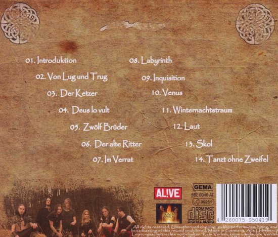 Attonitus - Opus II - Von Lug Und Trug (CD), Attonitus | CD (album ...