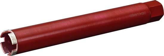 Diamantboor boorbit diamantkernboor Ø 50x400 mm rood | bol.com