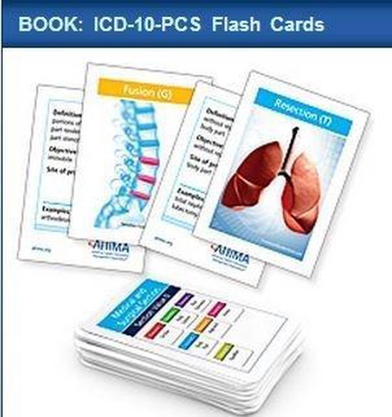 ICD-10-PCs Flashcards, Ahima | 9781584263876 | Boeken | bol.com