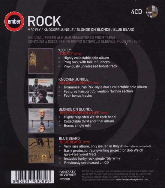 Various - Ember: Rock, various artists | CD (album) | Muziek | bol