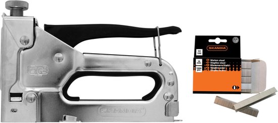 Skandia nietmachine met 1000 nietjes | bol