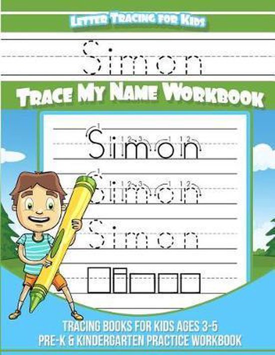Simon Letter Tracing for Kids Trace My Name Workbook, Simon Books ...
