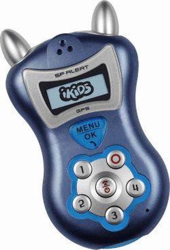 i-Kids kindertelefoon - Blauw | bol