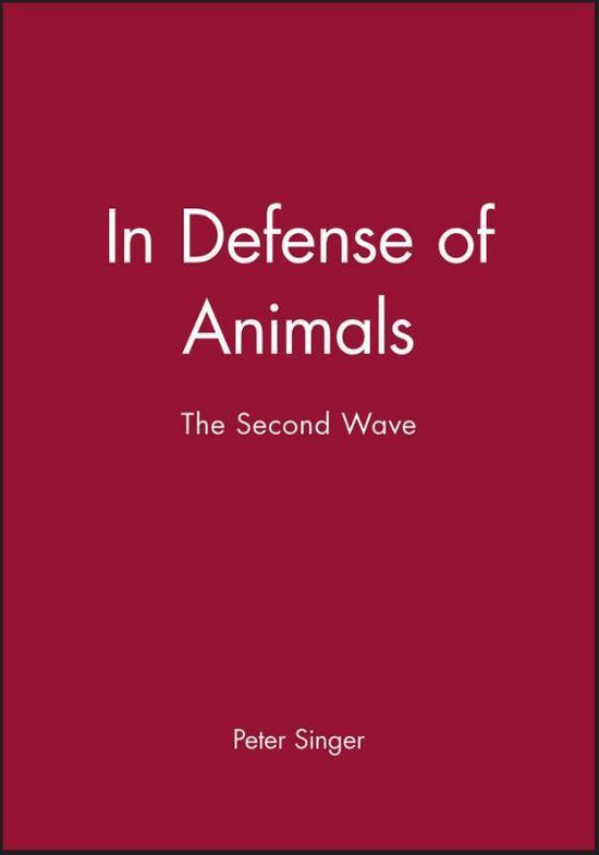 In Defense of Animals, P Singer | 9780631138969 | Boeken | bol.com