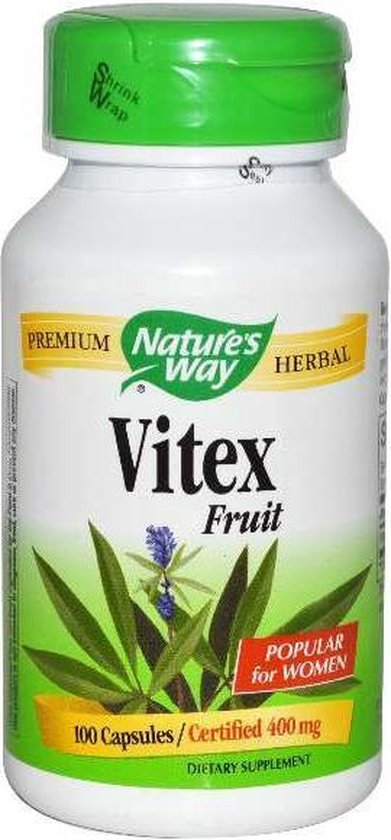 Vitex Fruit, 400 mg (100 capsules) - Nature's Way | bol.com