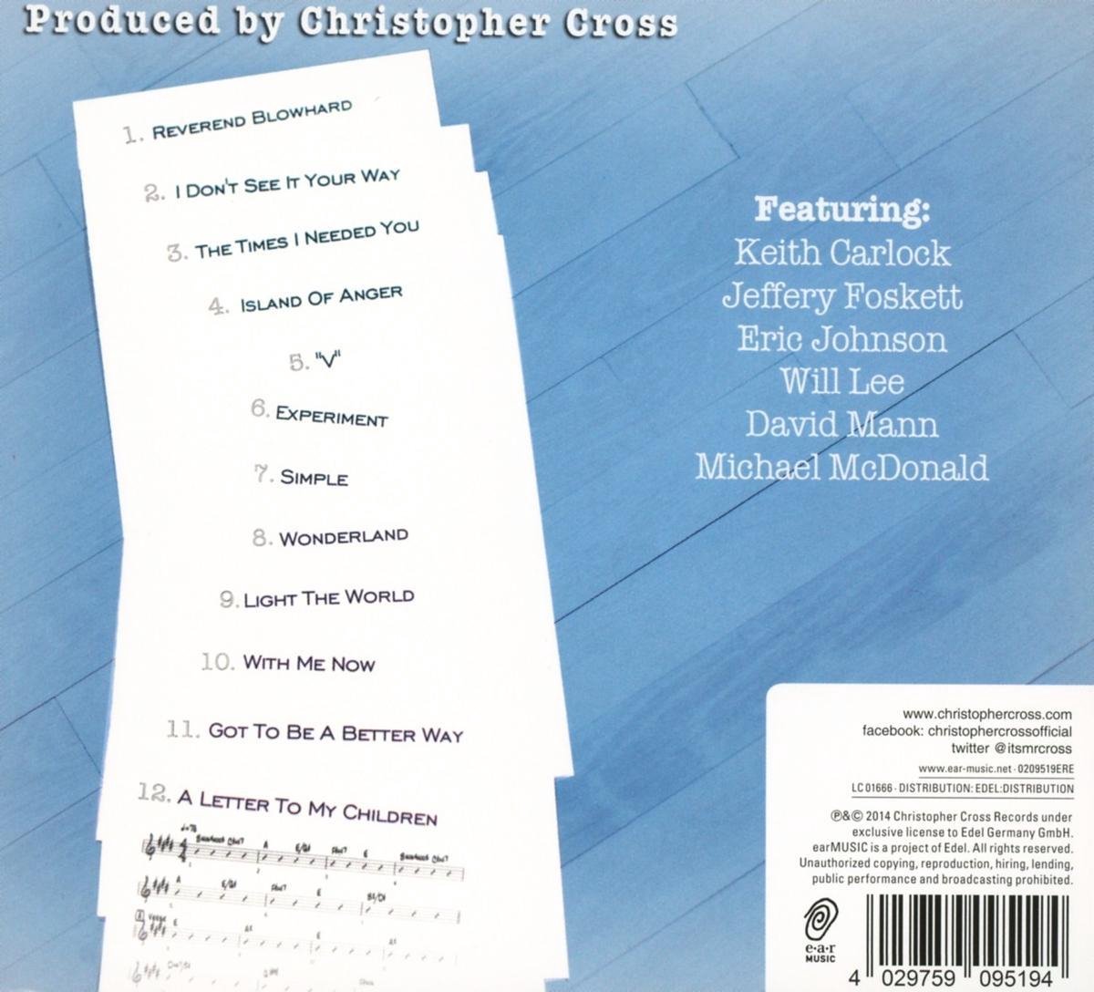 Secret Ladder, Christopher Cross | CD (album) | Muziek | bol.com