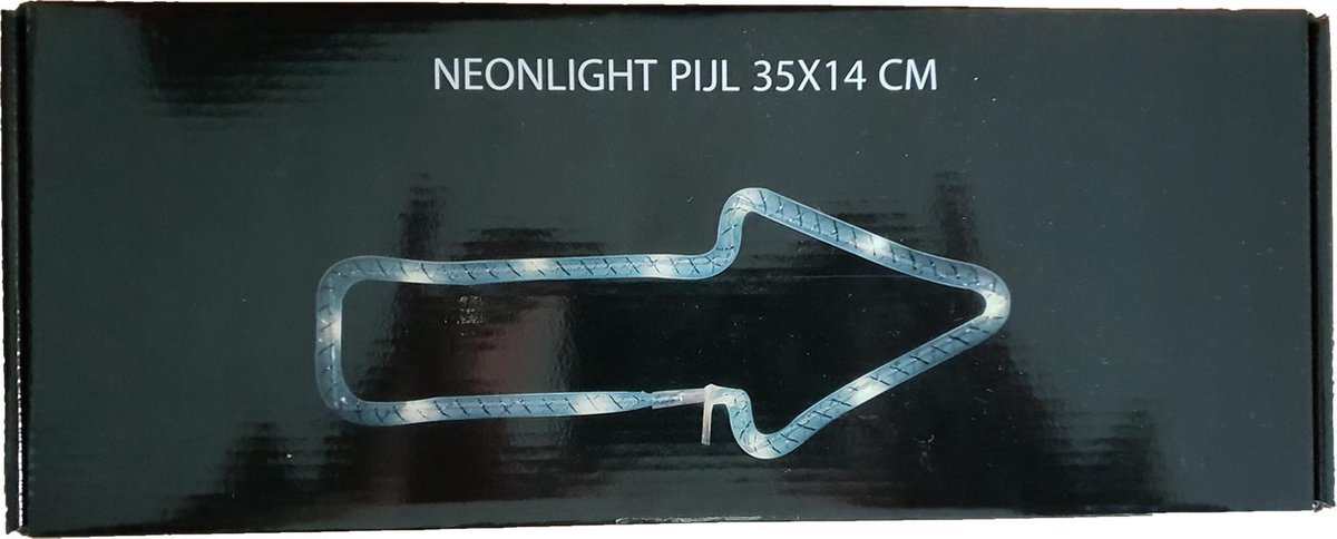 Neonlight Pijl - Neon verlichting - Neon lamp - Neon wandlamp | bol
