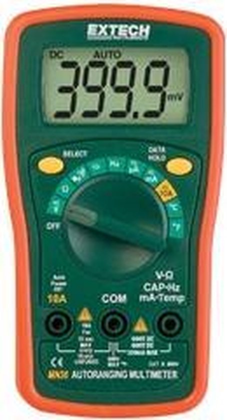 Extech MN36 -mini multimeter - CAT II 600V | bol