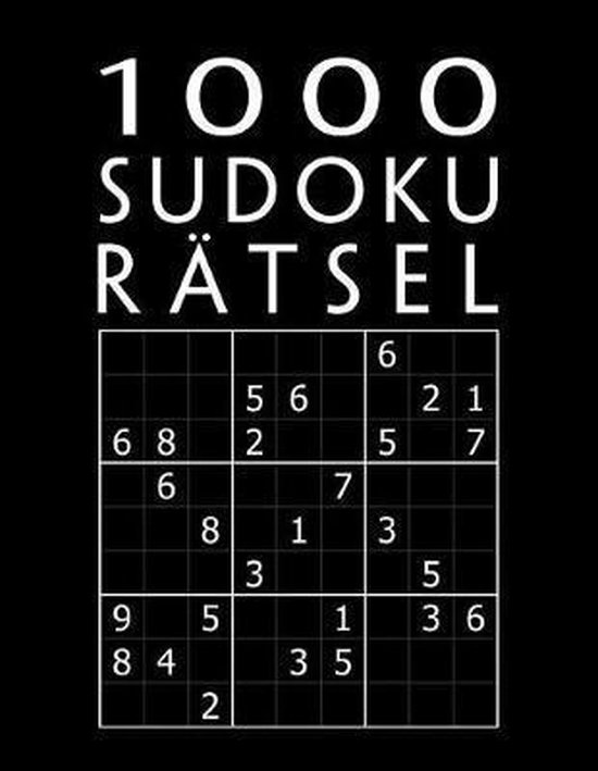 1000 Sudoku R tsel, Mega Sudoku 1000 | 9781099317972 | Boeken | bol