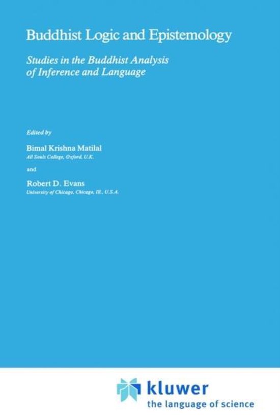 Buddhist Logic and Epistemology | 9789027722225 | Matilal, Bimal ...