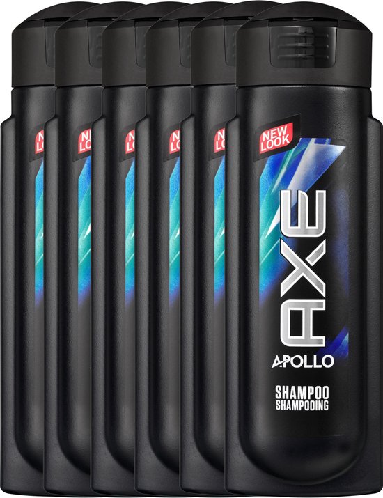 Axe Apollo For Men - 6 x 300 ml - Shampoo - Voordeelverpakking | bol.com