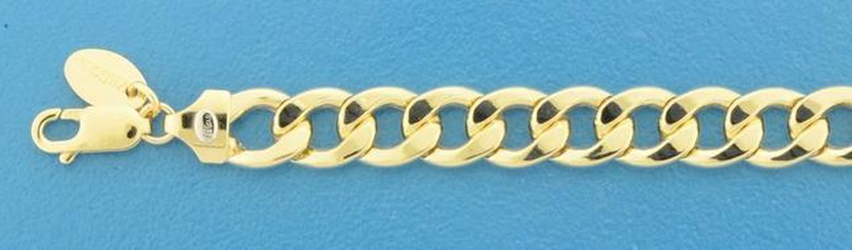 Zilgold Armband Geslepen Gourmet - Geelgoud Met Zilveren Kern | bol.com