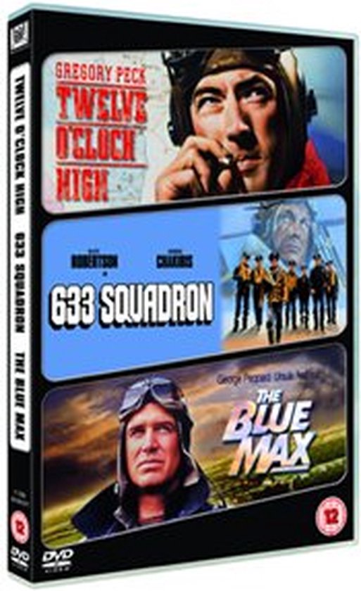 Twelve O' Clock High/633 Squadron/The Blue Max [DVD] Lee MacGregor ...