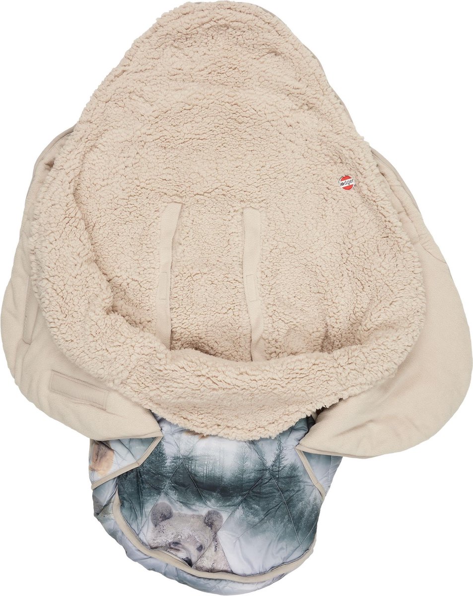 Lodger Voetenzak Baby - Bunker BotAnimal - Groen | bol.com