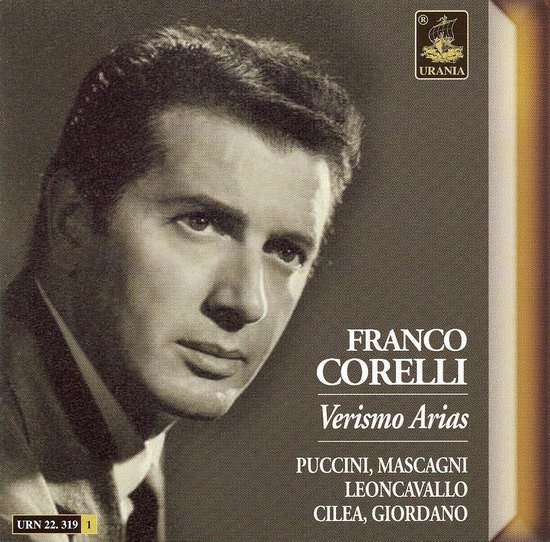 Franco Corelli Sings Opera Arias, Franco Corelli | CD (album) | Muziek ...