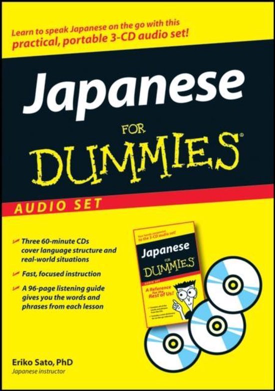Japanese for Dummies Audio Set, Eriko Sato | 9780470178133 | Livres ...
