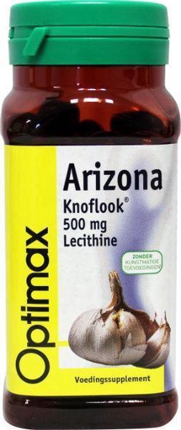 Optimax Arizona Knoflook met Lecithine - 90 capsules | bol.com