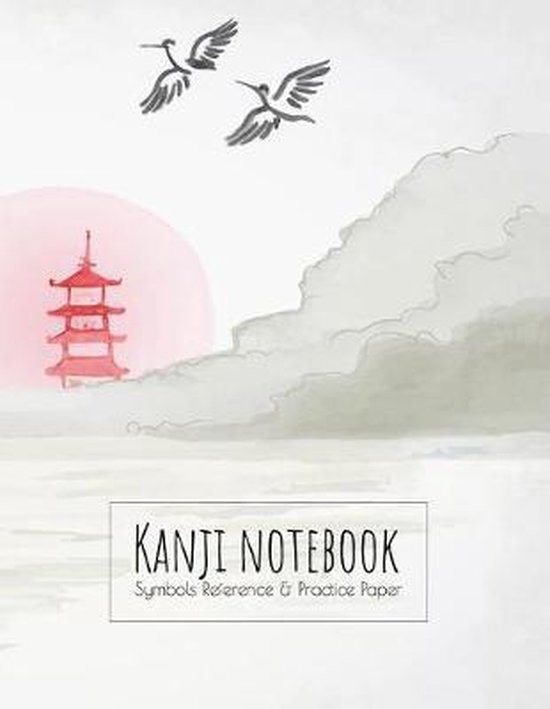 Kanji Notebook Symbols Reference & Practice Paper, Ashley'S Japanese ...