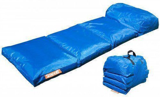 Smooff Cushy Loungematras - Sky Blue | bol