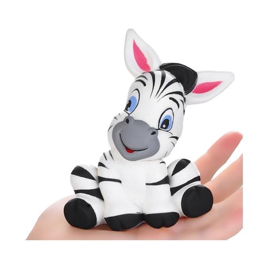 Kneedbare squishy zebra | bol.com