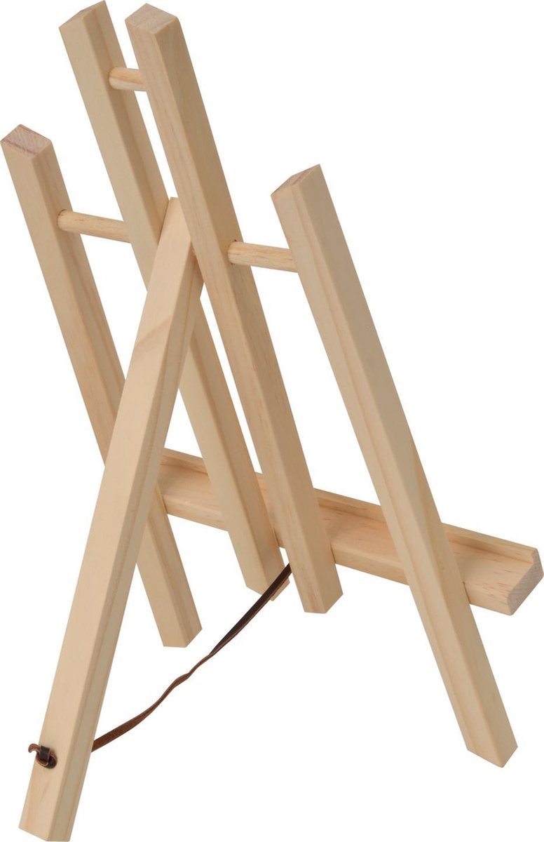 Artina Manchester tafelezel van dennenhout - 19x28 cm - presentatieezel ...