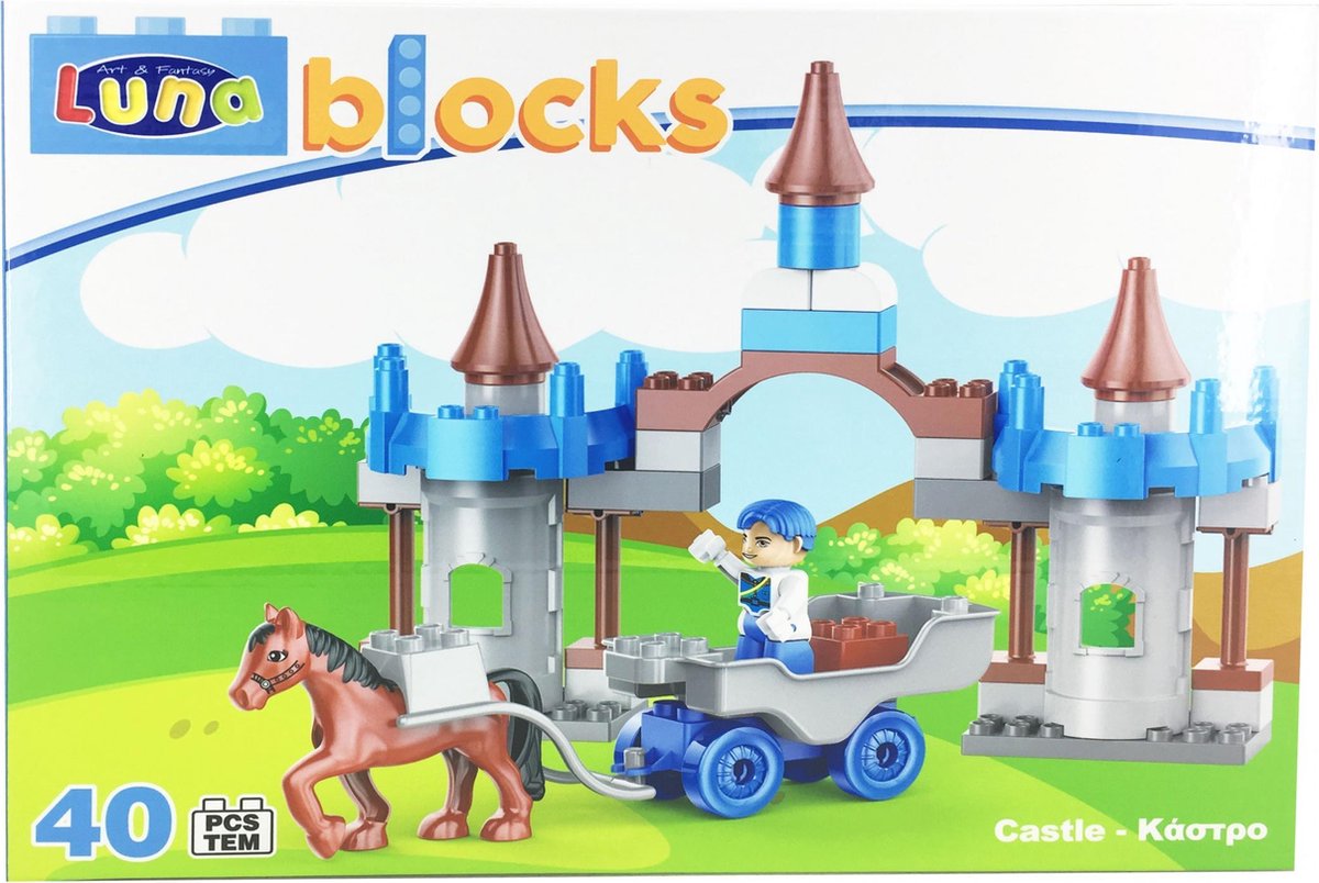 Luna Blocks - kasteel | bol.com