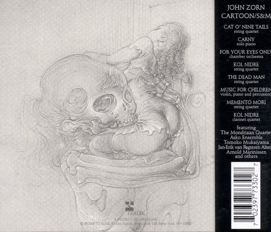 John Zorn - Cartoon S/M, John & Asko Ensembl Zorn | Muziek | bol