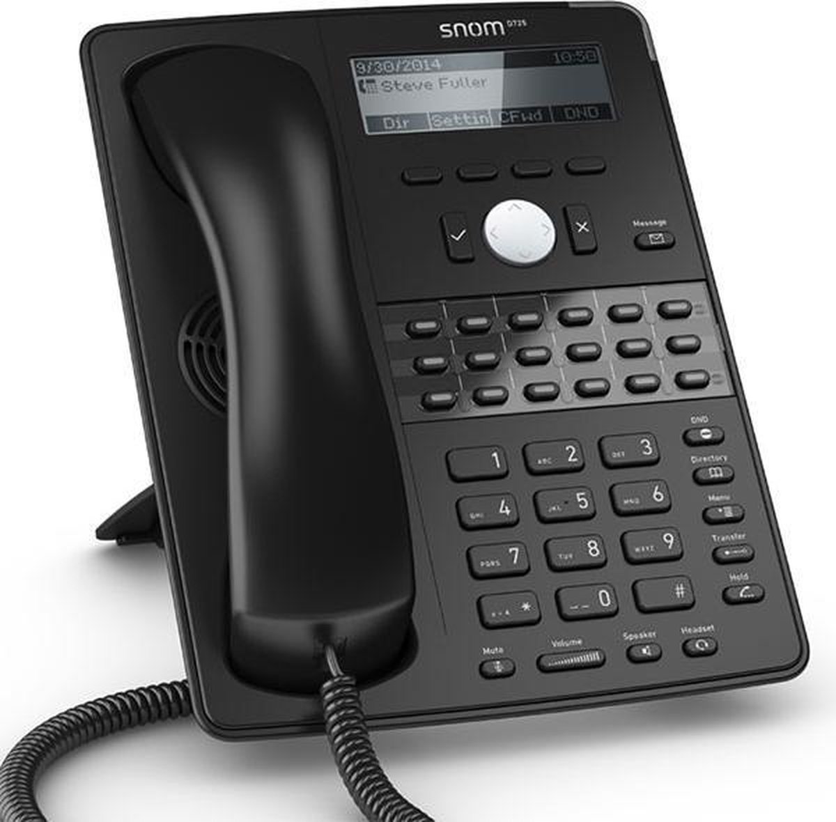 Snom telefoon D725 zwart | bol.com