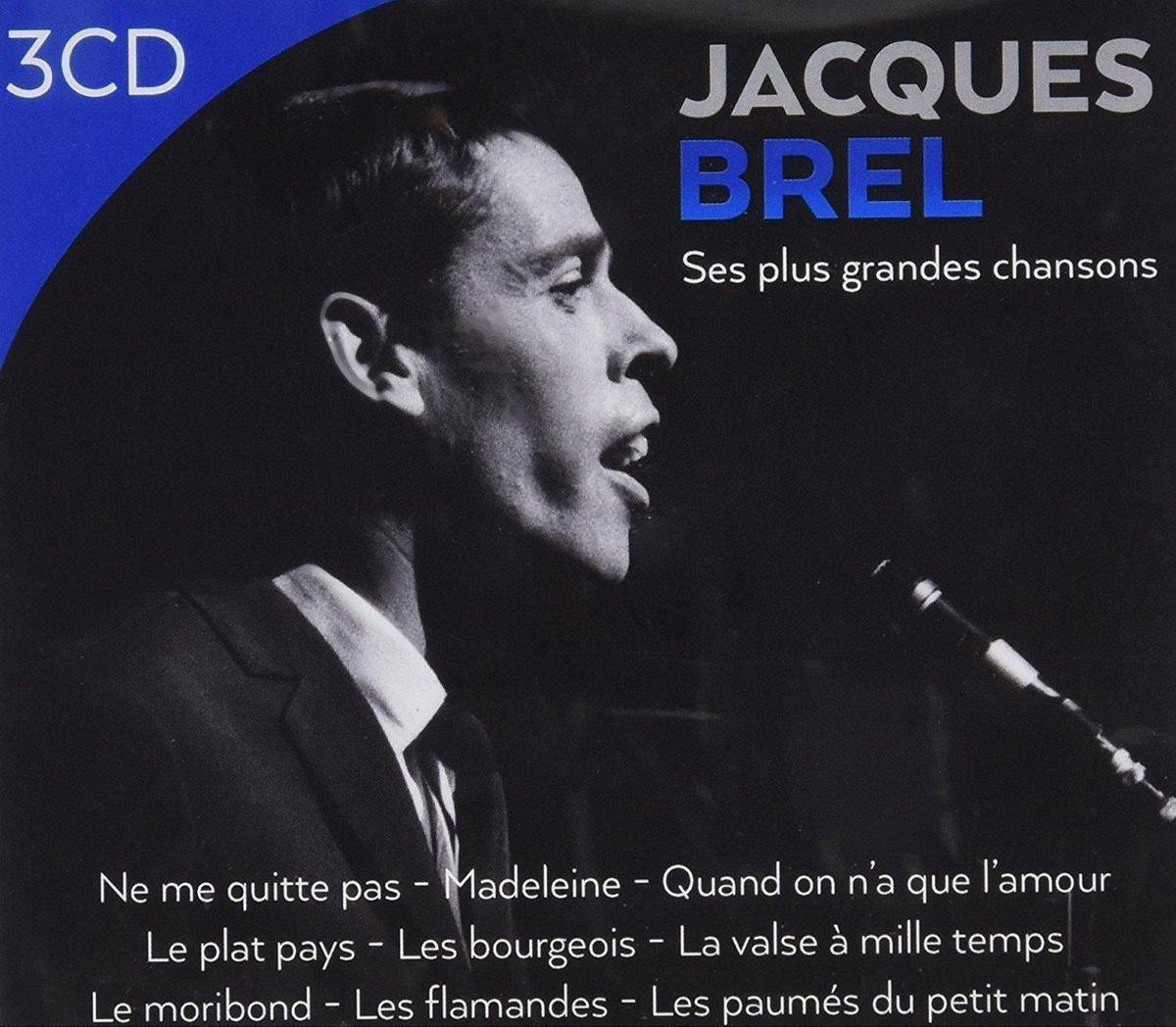 Jacques Brel - Ses Plus Grandes Chansons, Jacques Brel | CD (album ...