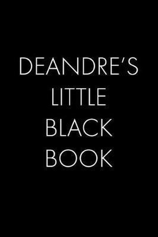 Deandre's Little Black Book, Wingman Publishing | 9781073711802 ...