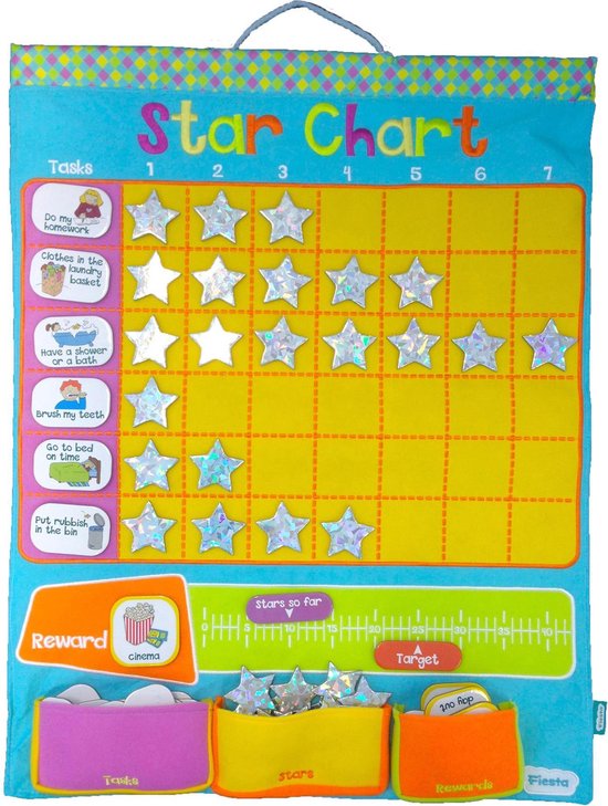Fiesta Crafts Star Chart Wall Hanging Star Chart Reward Chart | My XXX ...