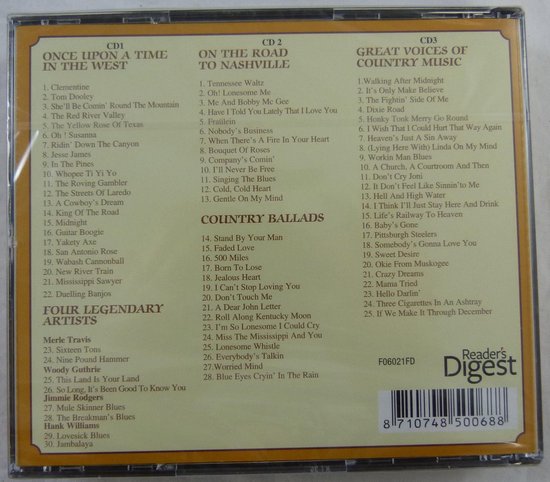 Country Roads Ballads - Readers Digest - Cd Album, Readers Digest ...