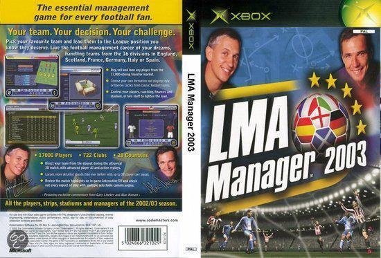 LMA Manager 2003 /Xbox | Games | bol