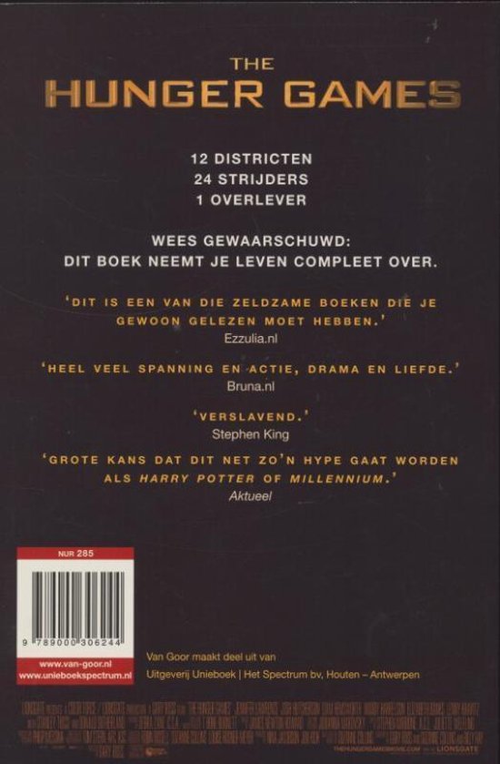The Hunger Games - The Hunger Games, Suzanne Collins | 9789000306244 ...