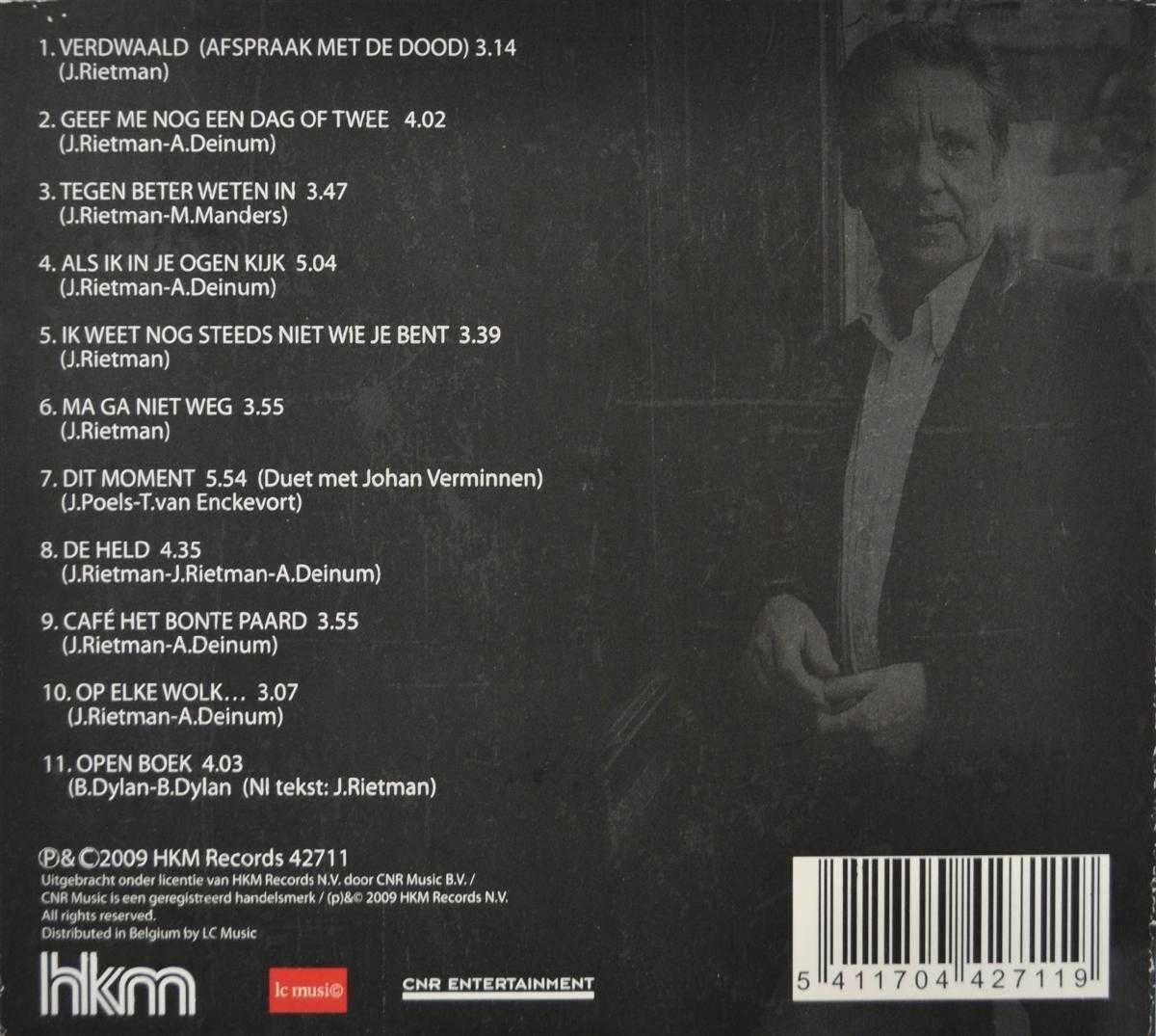 Open Boek, Jan Rietman | CD (album) | Musique | bol.com