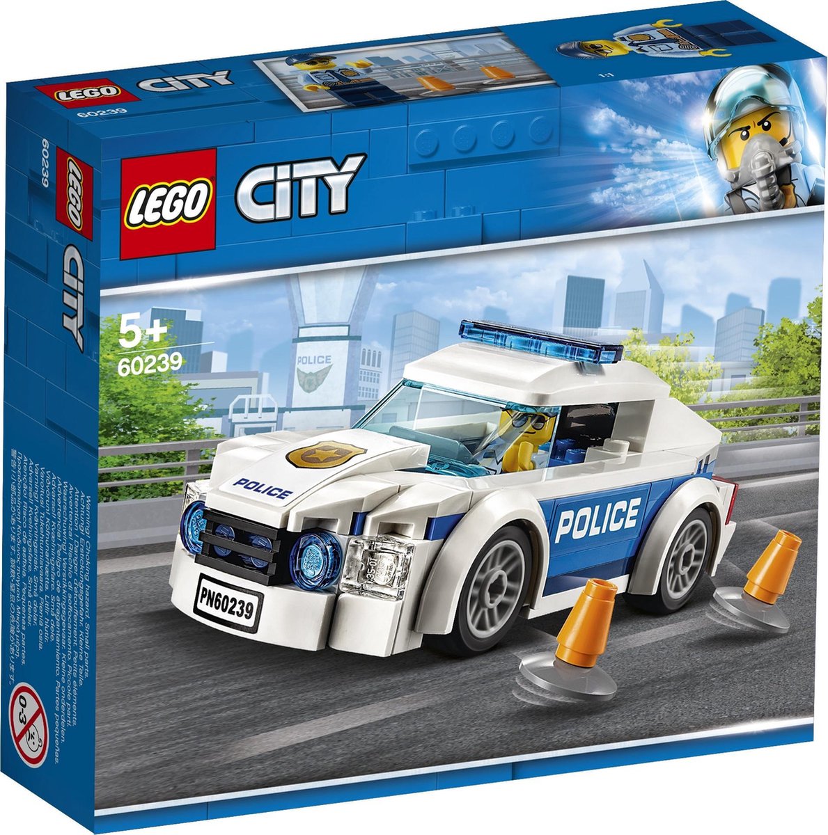 LEGO City Politiepatrouille Auto - 60239 | bol.com
