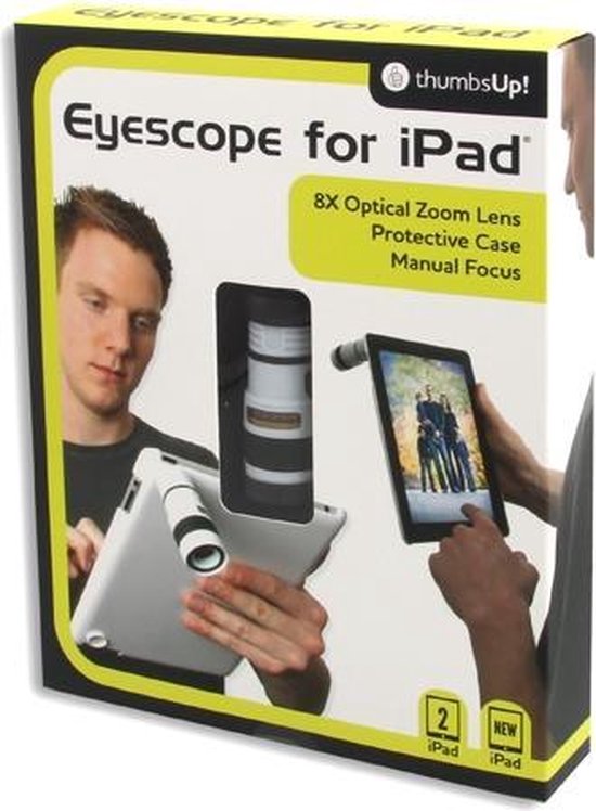 thumbsUp! - Eye Scope voor iPad 2 -objectief - 8 x zoom | bol