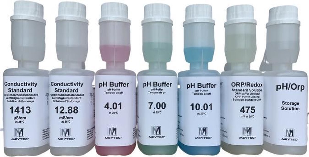 PH ijkvloeistof pH6.86 - 250ml Meytec® Professionele kalibratievloeistof pH 6.86 met... | bol.com