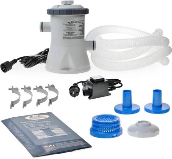 Intex Zwembad Filterpomp 28602GS - 12V - 1.250 L/uur | bol.com
