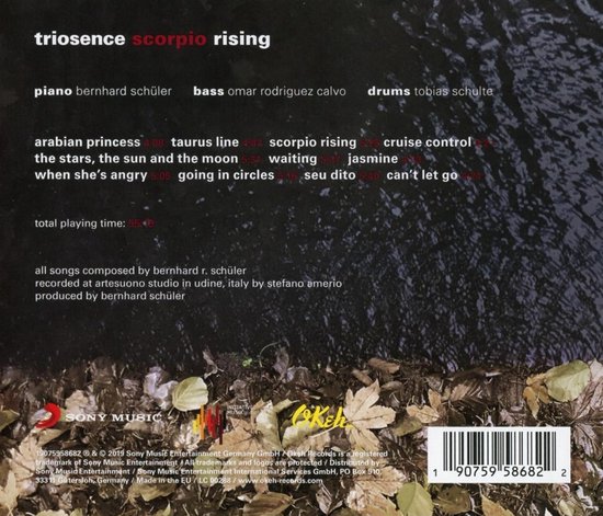 Scorpio Rising, Triosence | CD (album) | Muziek | bol.com