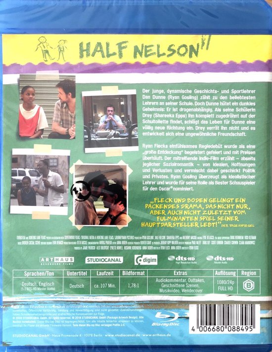 Half Nelson [Blu-ray] (Dvd) | Dvd's | bol.com