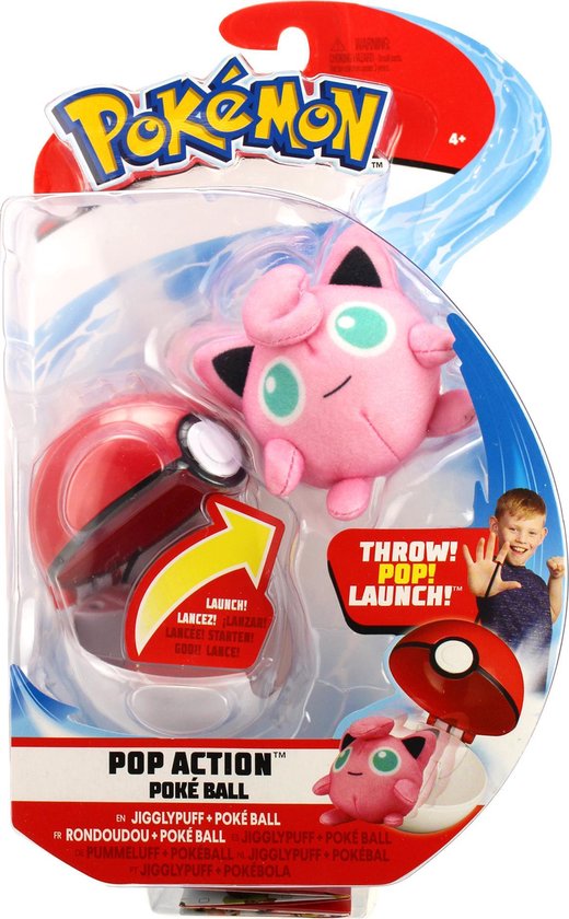 Pokémon Pop Action Poké Ball - Jigglypuff & Poke Ball | bol.com
