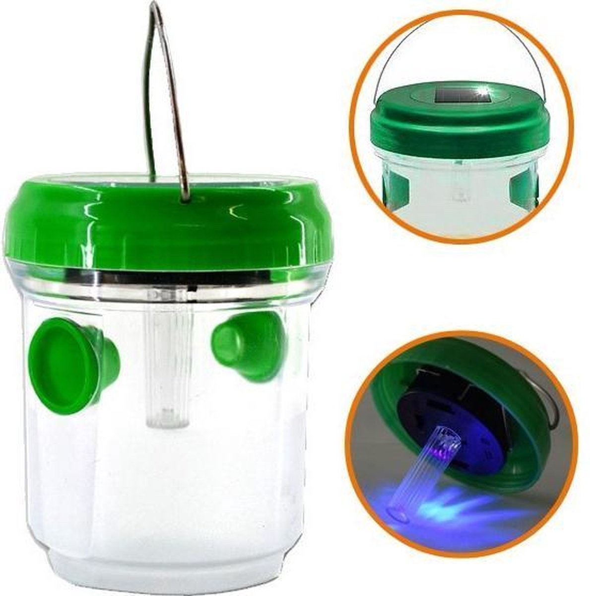Hangende LED Wespenvanger - Wespenval - Anti Wesp - Wespenverjager ...