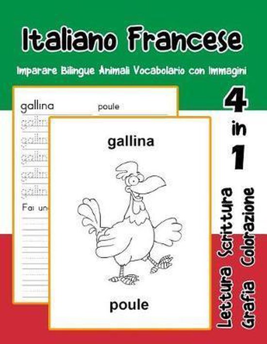Vocabolario Italiano Scuola Primaria Flash Cards- Italiano Francese ...