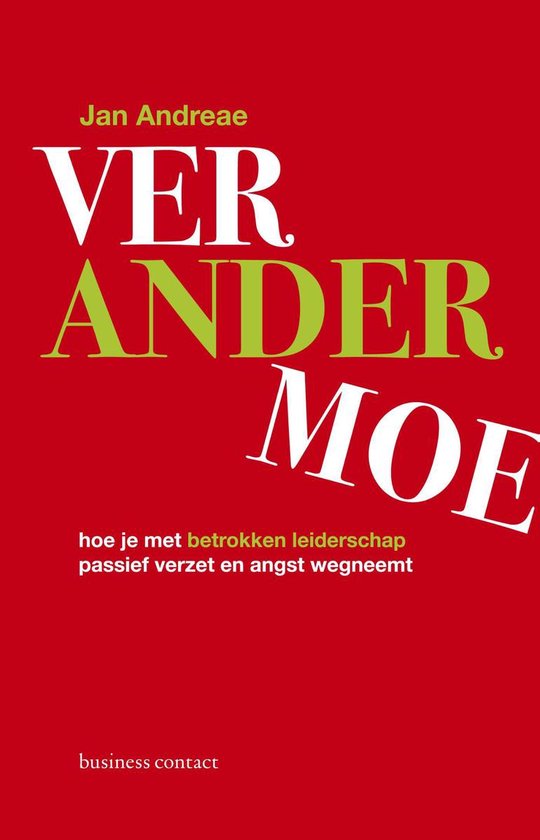 Verandermoe (ebook), Jan Andreae | 9789047009221 | Boeken | bol