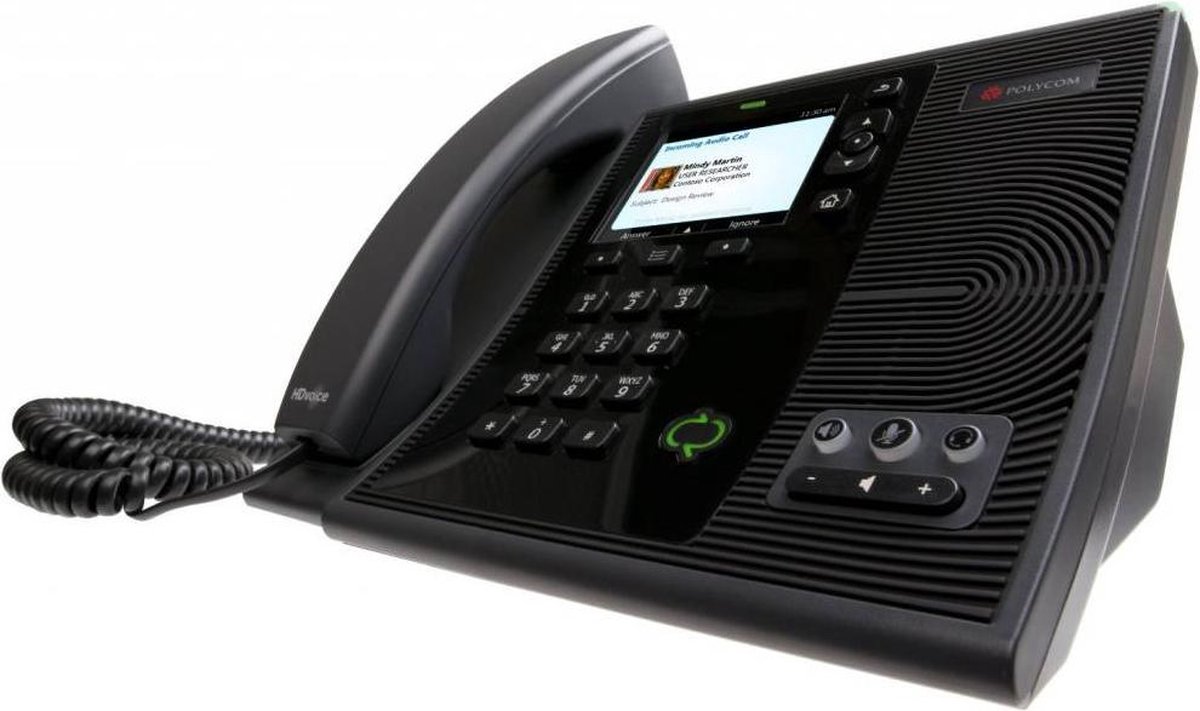 Polycom CX600 - VoIP telefoon - Zwart | bol.com