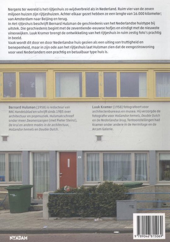 Het rijtjeshuis, Bernard Hulsman | 9789046815069 | Boeken | bol