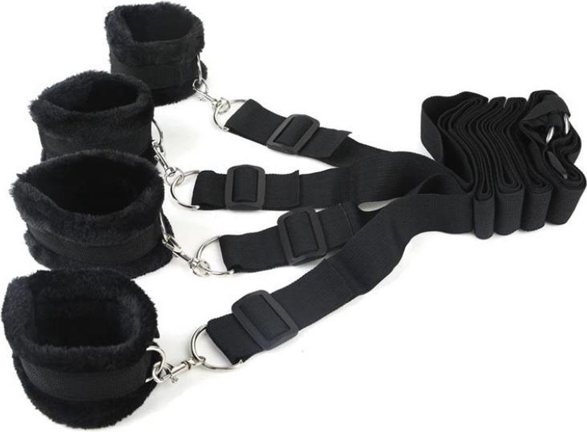 Bed Bondage Set Voor Onder Bed Door Vastbinden Handboeien