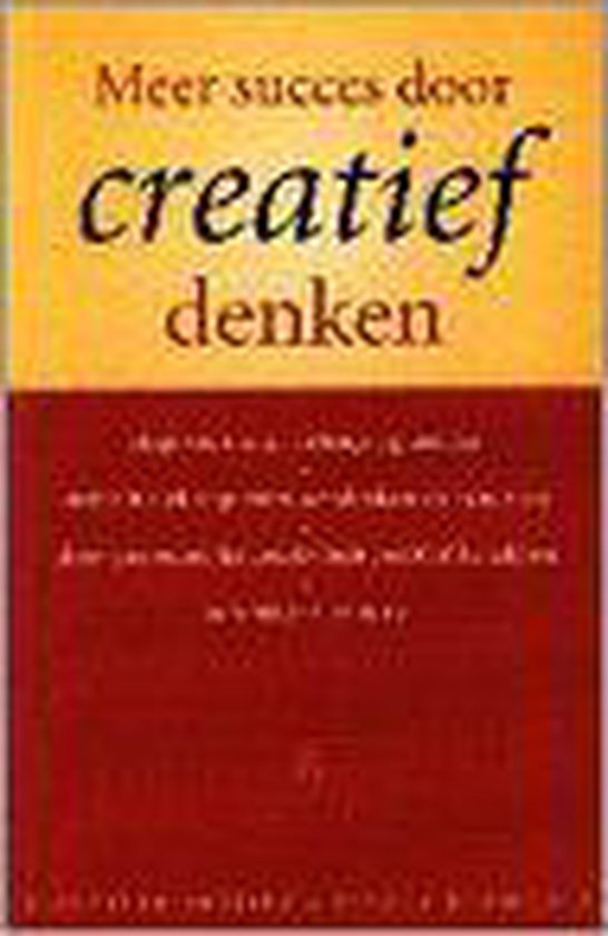 Meer succes door creatief denken, Preiser | 9789024604197 | Boeken | bol