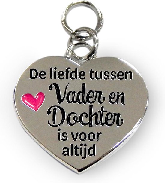 Bedeltje - Liefde vader & dochter - Charms for you | bol